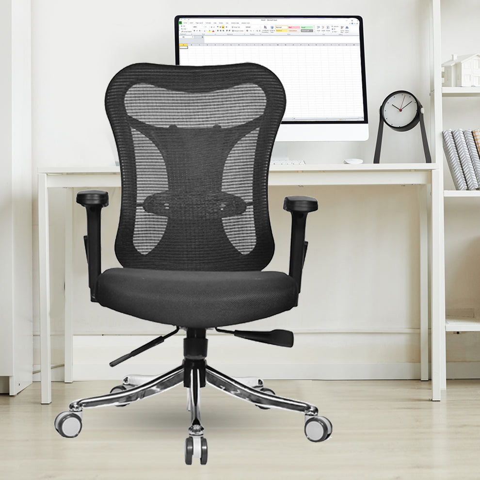 Buy Optimus Elite Medium Back Chair online- Ergonomic Comfort ...